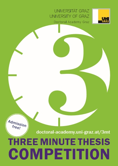 3 Minute Thesis Competition - Doctoral Academy Graz